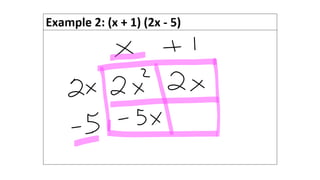 Multiplying polynomials examples | PDF