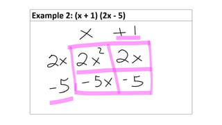 Multiplying polynomials examples | PDF