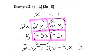 Multiplying polynomials examples | PDF