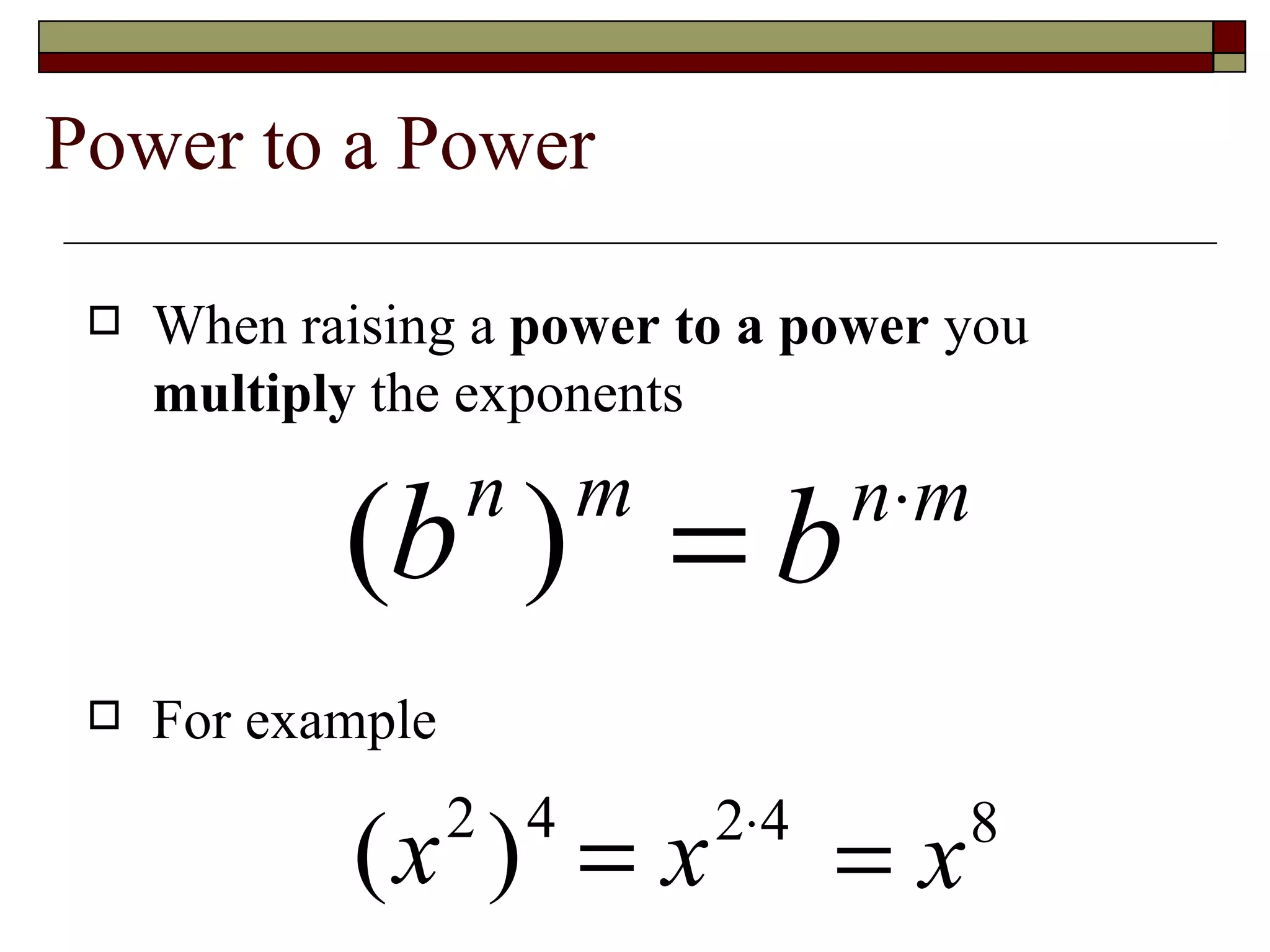 Multiplying Polynomials I | PPT