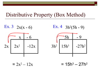 Multiplying Polynomials I | PPT
