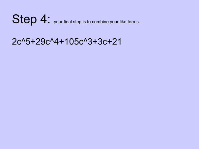 Multiplying polynomials powerpoint | PPT | Physics | Science