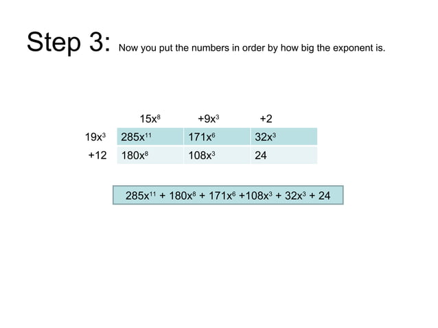 Multiplying polynomials powerpoint | PPT | Science