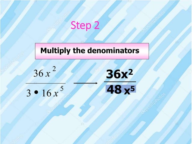 Multiplying rationalexpressions | PPT