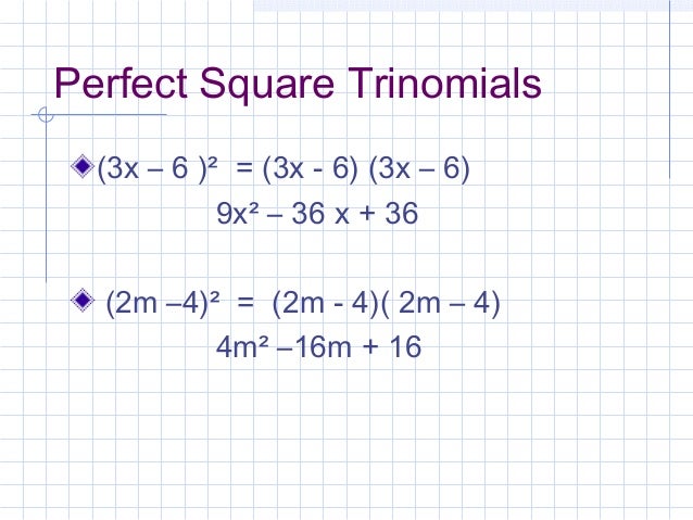 Multiplying special binomials