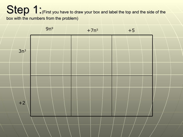 Multiplying trinomials and binomials | PPT