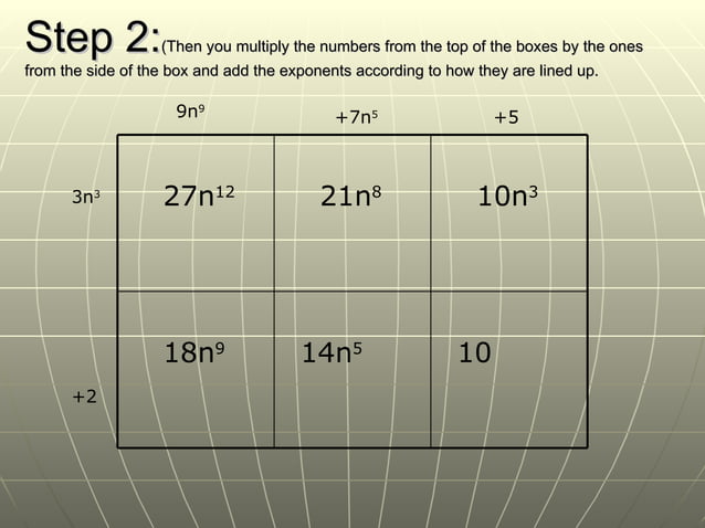 Multiplying trinomials and binomials | PPT