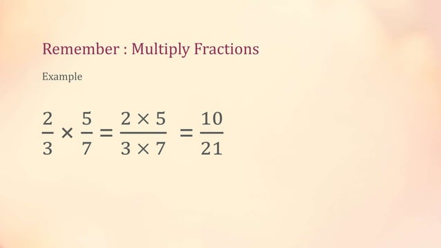 Multiply mixed numbers ppt | PPTX
