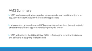 LUNG CANCER TREATMENT: THE SURGEONS ROLE AND PERSPECTIVE | PDF