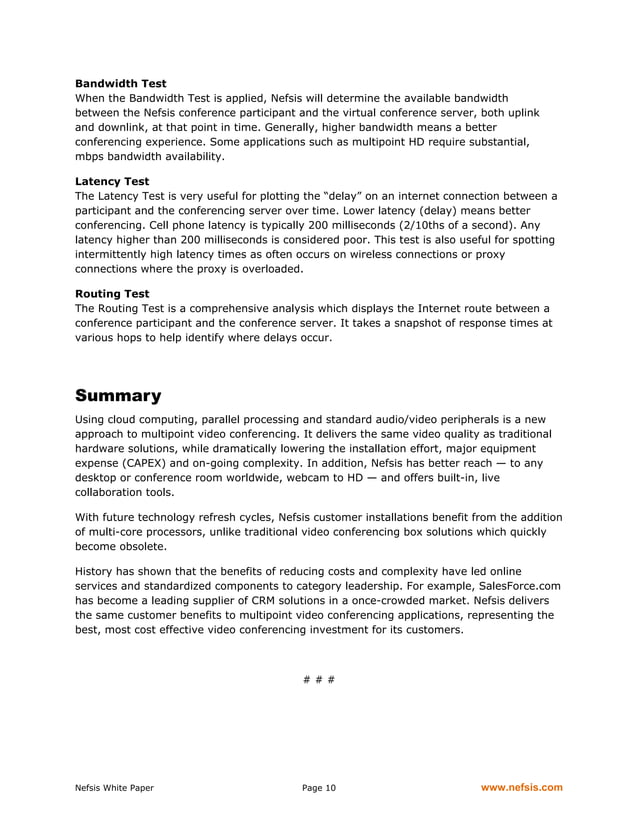 Multipoint Video Conferencing | PDF