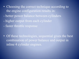 Multi point fuel injection | PPTX