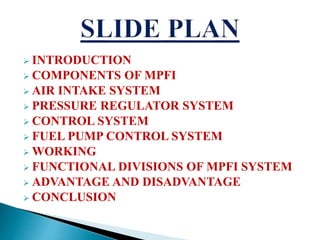 Multi point fuel injection | PPTX