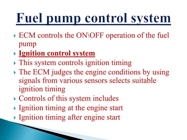 Multi point fuel injection | PPTX | Auto Parts | Automotive