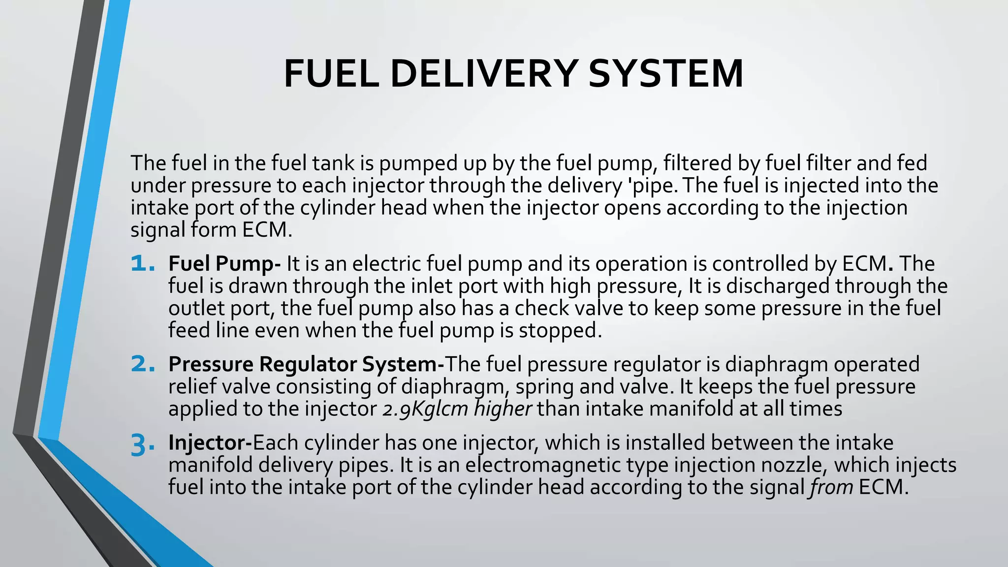 Multipoint Fuel Injection System (MPFI) | PPTX