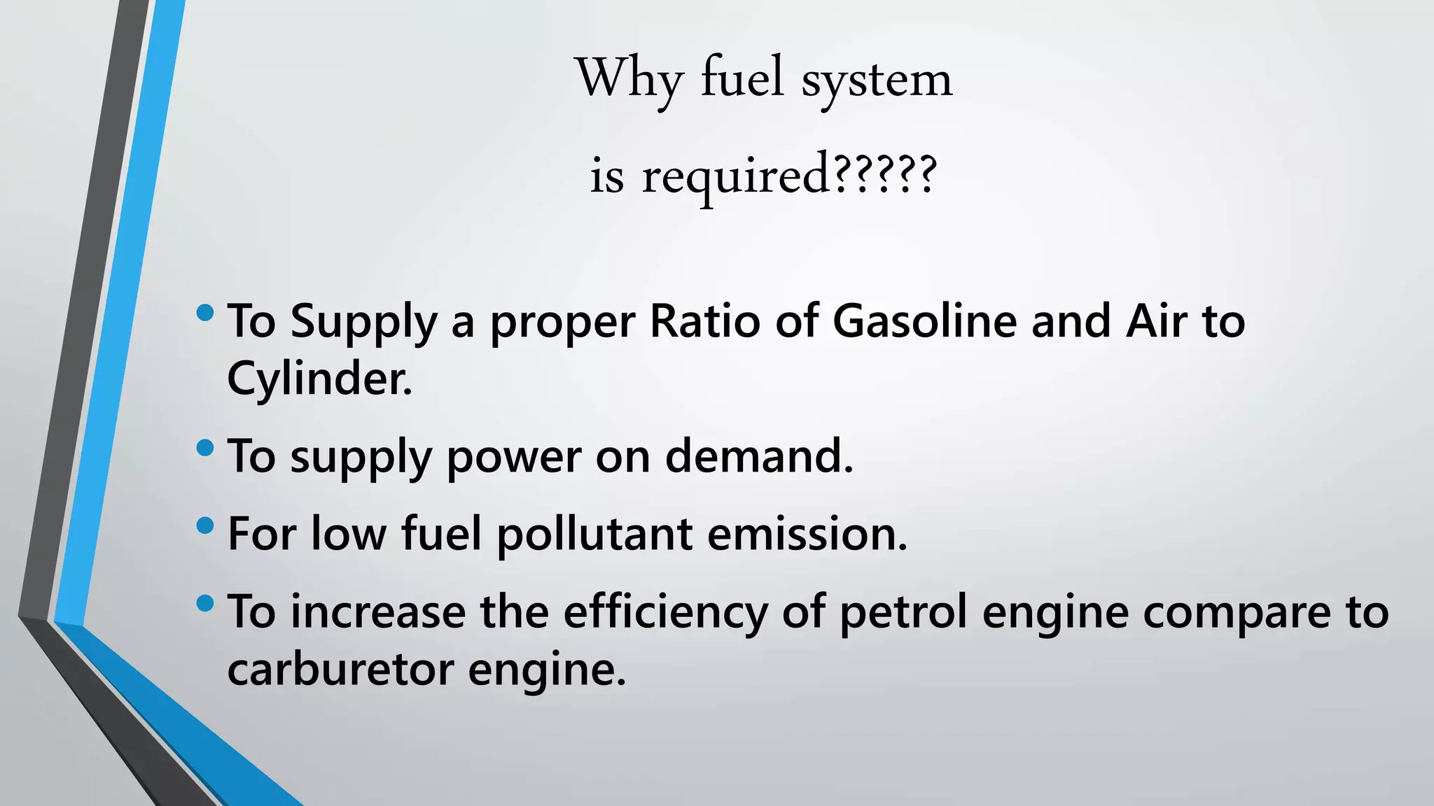 Multipoint Fuel Injection System (MPFI) | PPTX