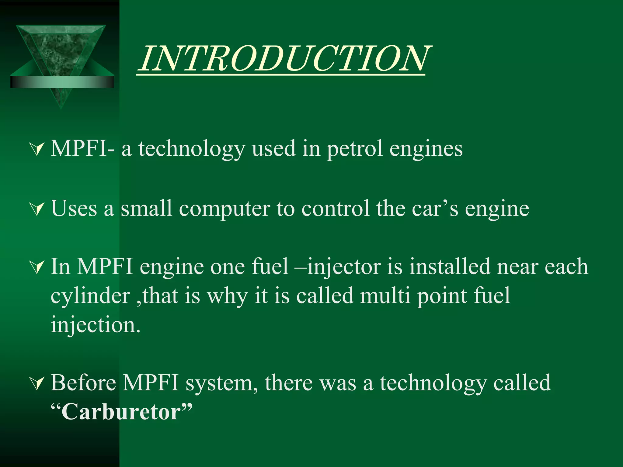 MULTI POINT FUEL INJECTION SYSTEM ppt.pptx
