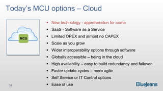 Multipoint Video Conferencing - Blue Jeans | PDF