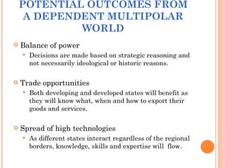 Multipolar world presentation modified (2) | PPT