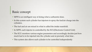 Multiport fuel injector system | PPTX