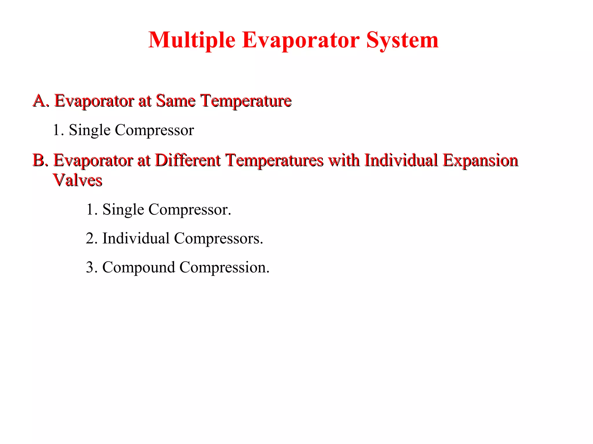 Multi pressure system in VCRS | PPT