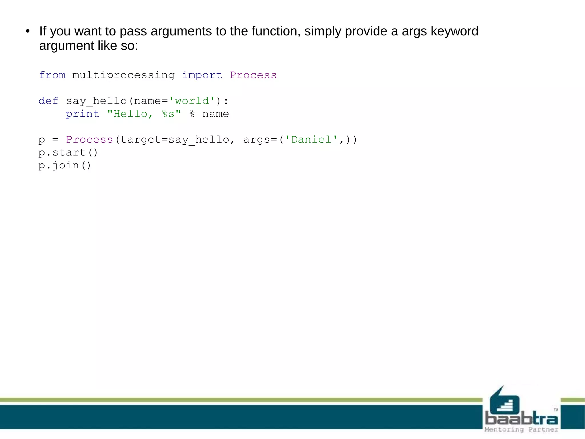 Multiprocessing in python | PPT