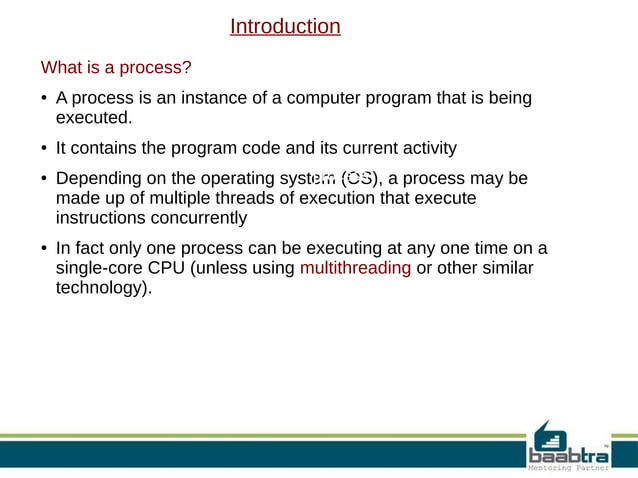 Multiprocessing in python | PPT