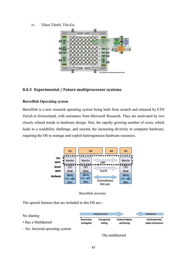 Multiprocessing operating systems | PDF | Operating Systems | Computer Software and Applications