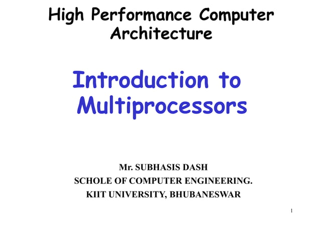 High Performance Computer Architecture | PDF | Operating Systems | Computer Software and ...