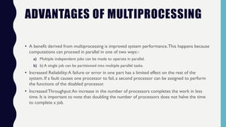 Multiprocessor | PDF