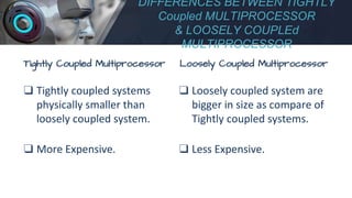 MULTIPROCESSOR OPERATING SYSTEMS | PPTX