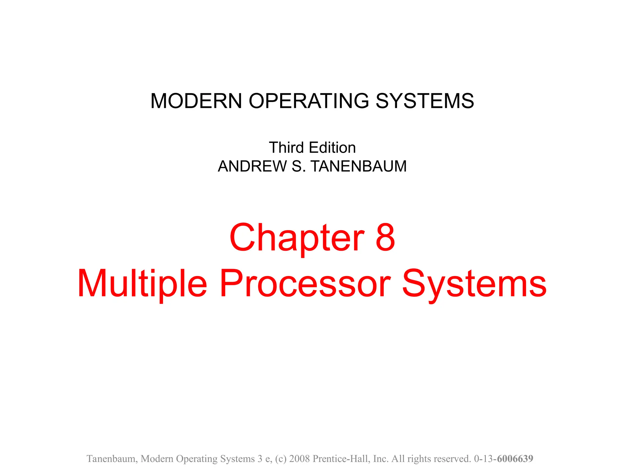 Multiple processor architecture is discussed | PPT