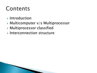 Multiprocessor | PPT