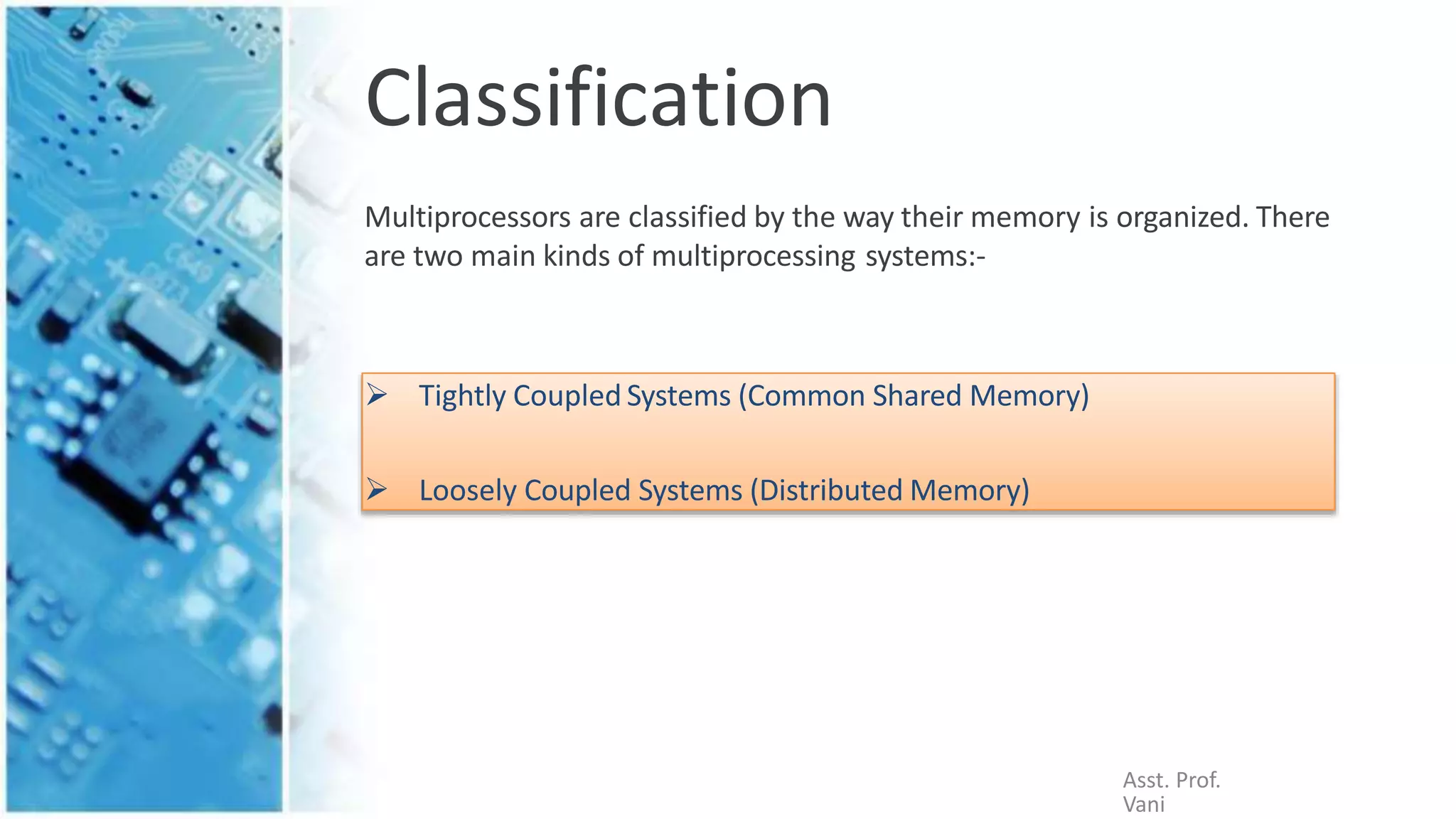 Multiprocessor Architecture (Advanced computer architecture) | PPTX