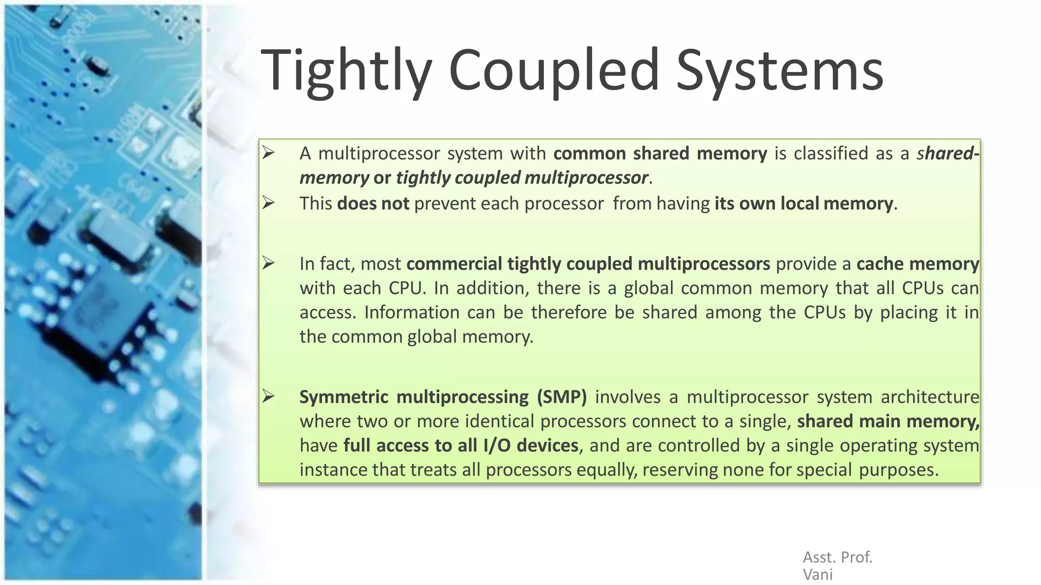 Multiprocessor Architecture (Advanced computer architecture) | PPTX