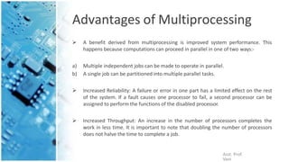 Multiprocessor Architecture (Advanced computer architecture) | PPTX