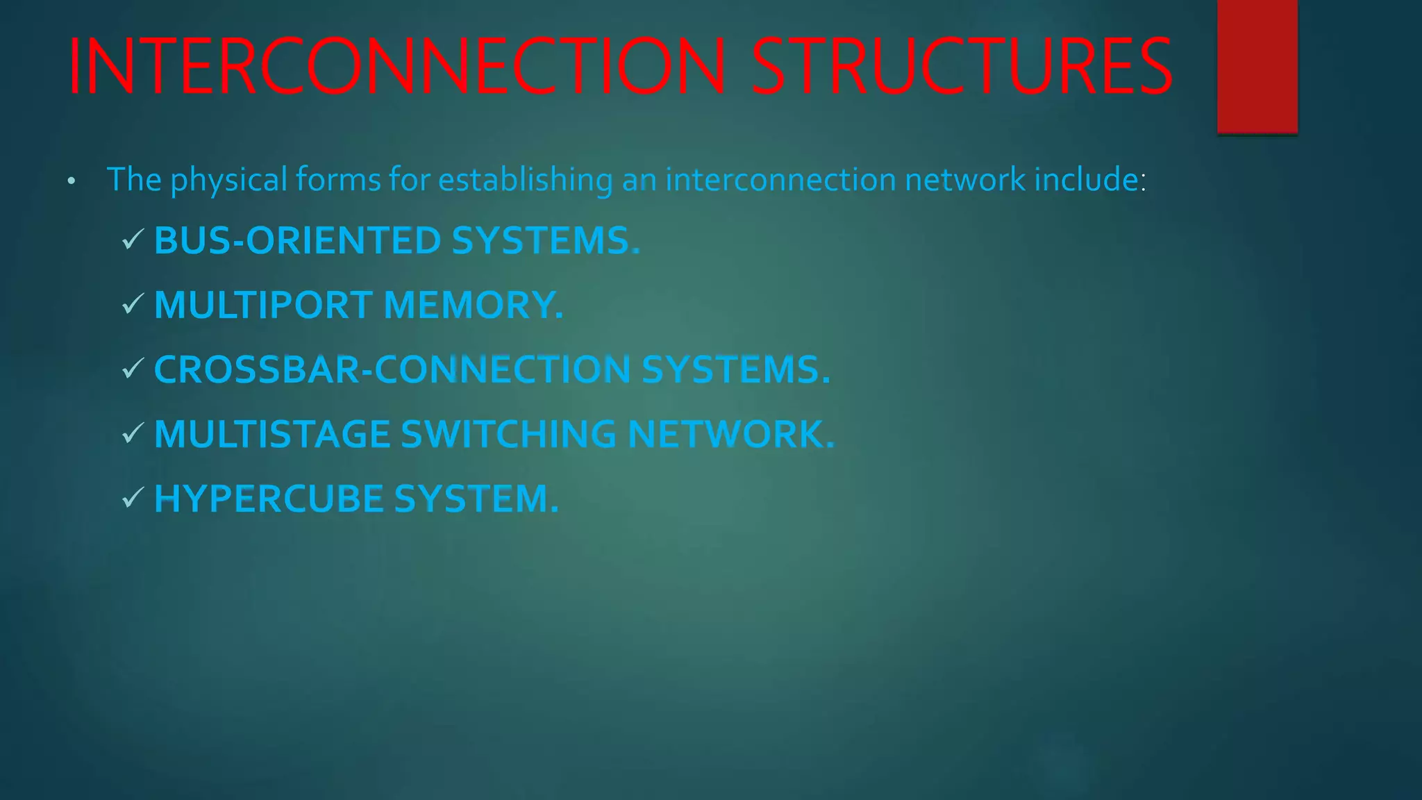 Multiprocessor structures | PPTX