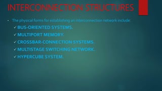 Multiprocessor structures | PPTX