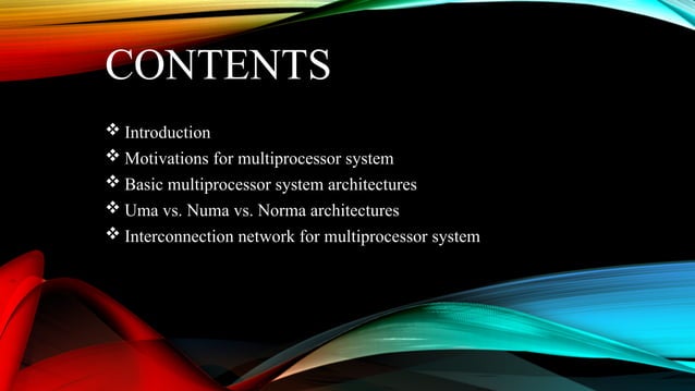 Multiprocessor system architectures.pptx