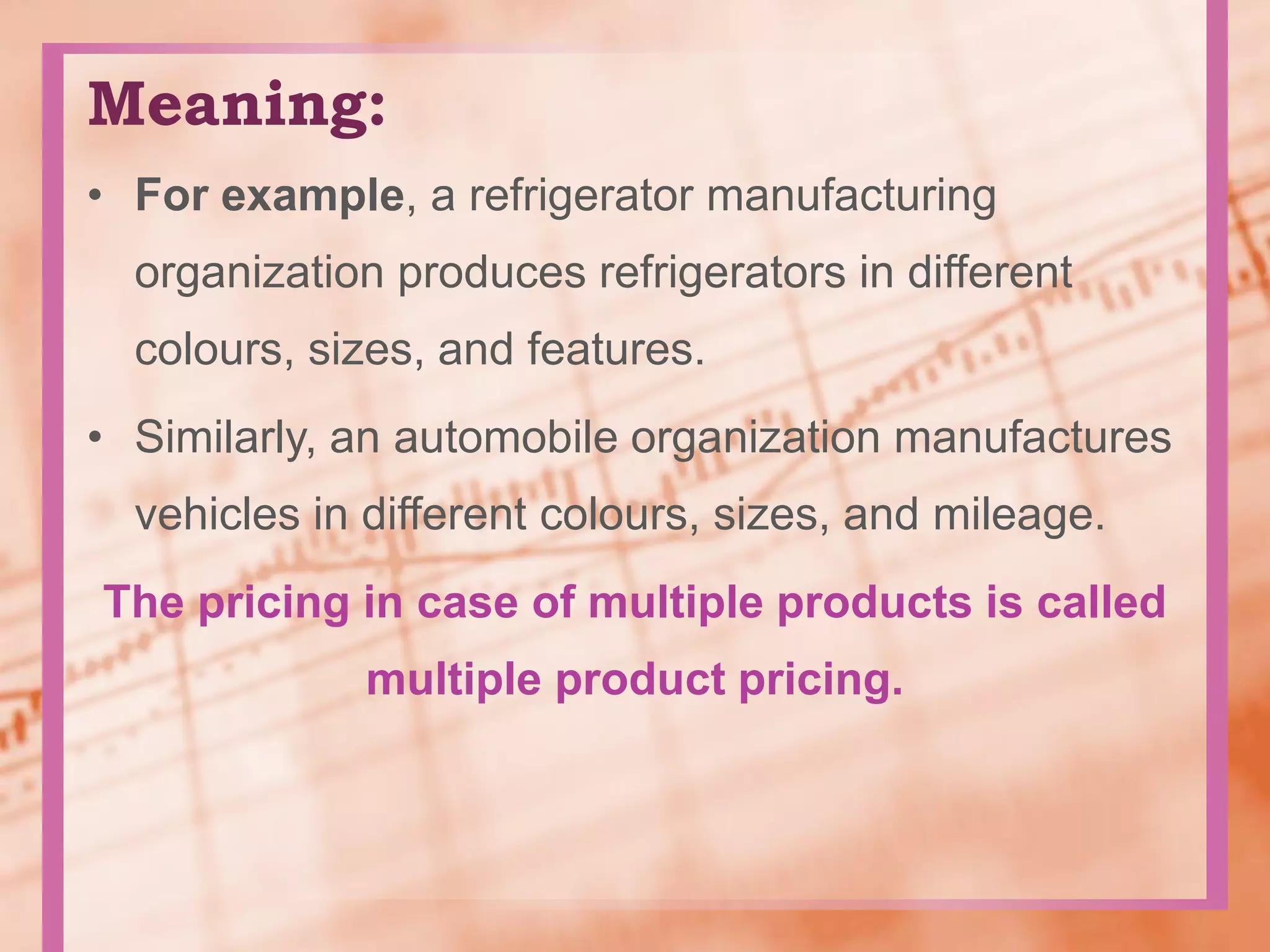 Multi product pricing | PPTX