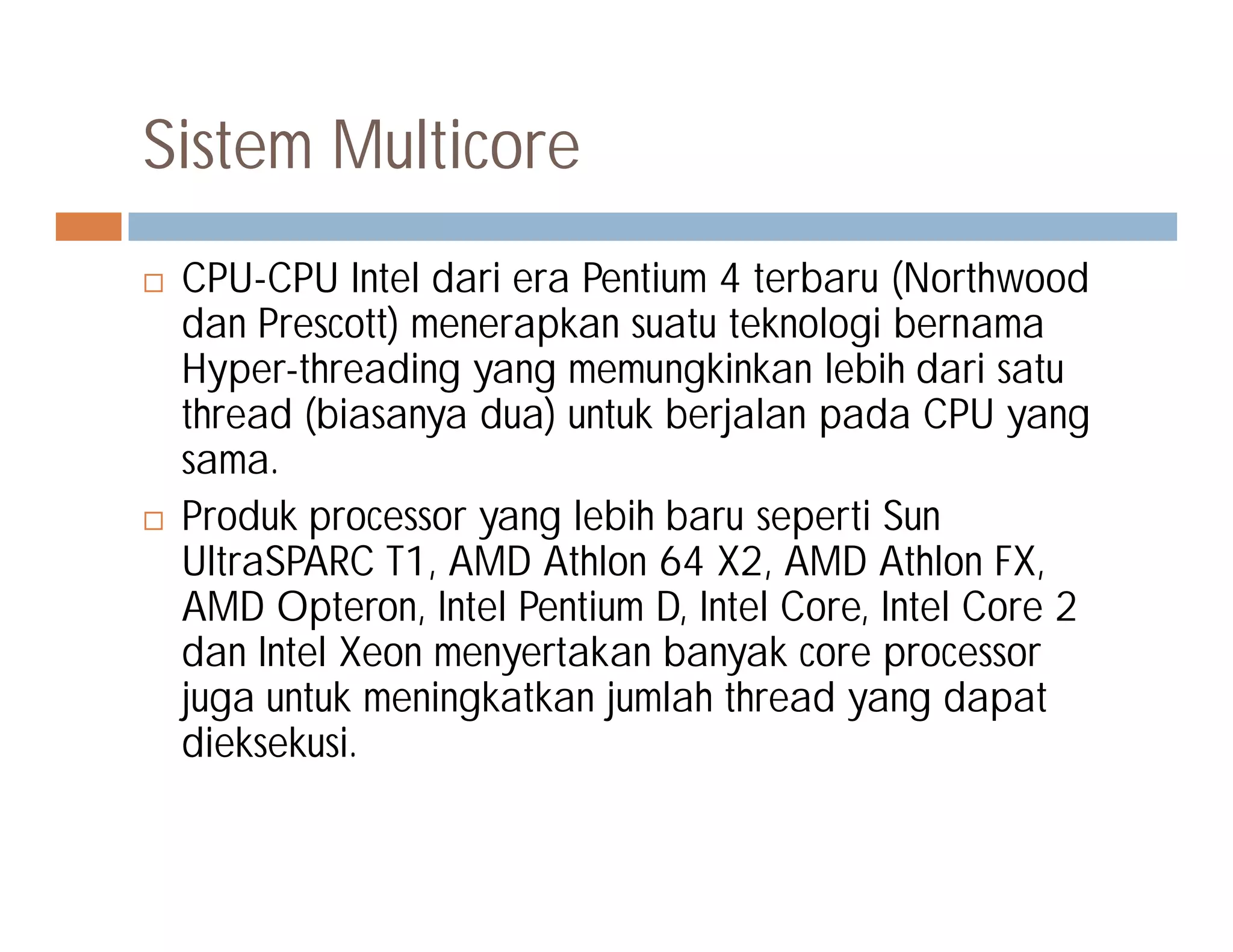 Multiprosesor dan multikomputer | PDF
