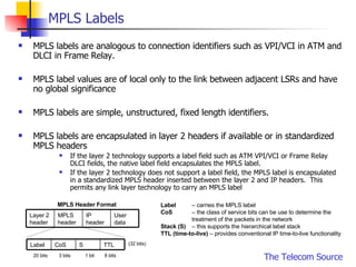 Multi-Protocol Label Switching | PPT