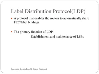 Multiprotocol label switching | PPTX