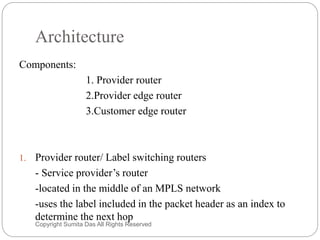 Multiprotocol label switching | PPTX
