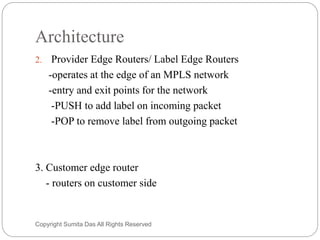 Multiprotocol label switching | PPTX