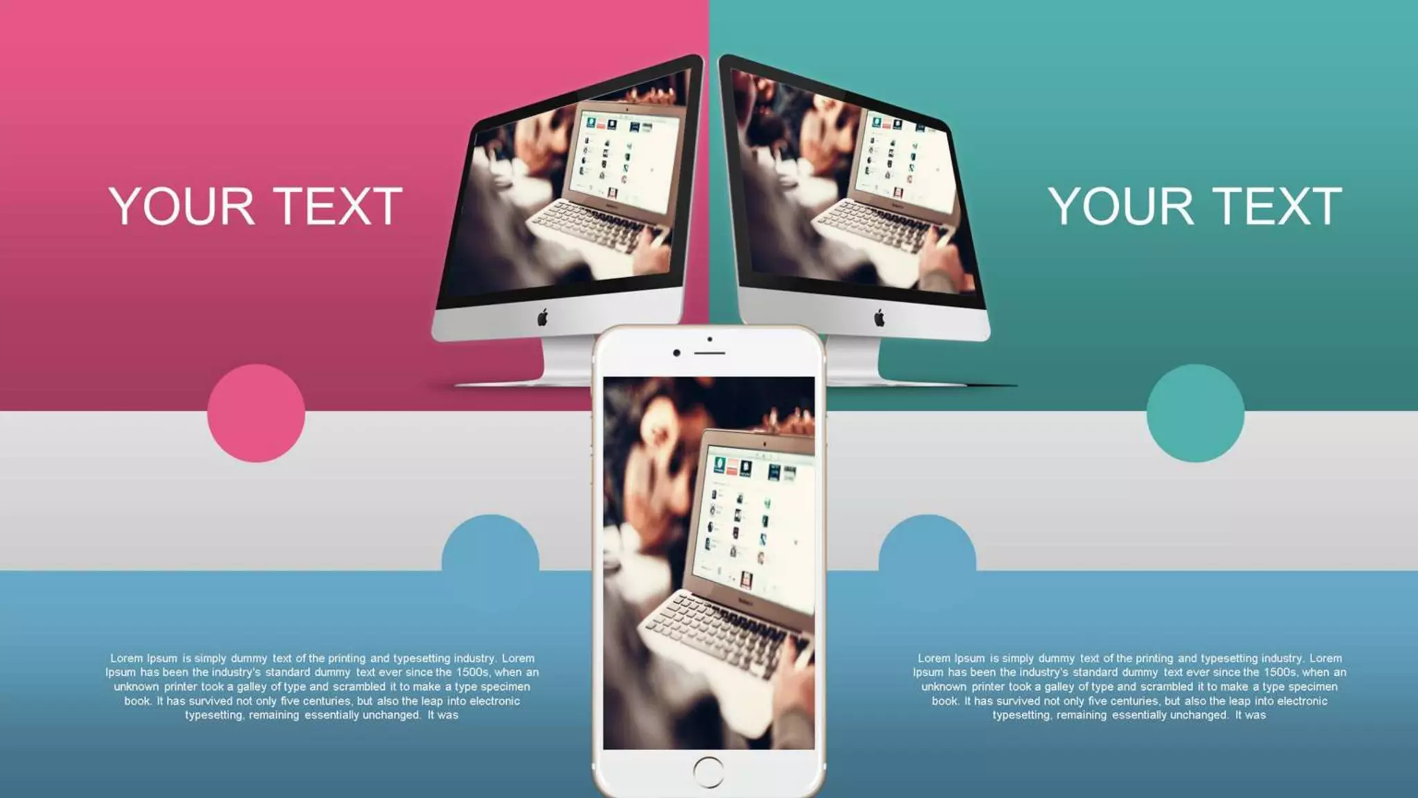 Multipurpose Project Mock-Up Template | PPT