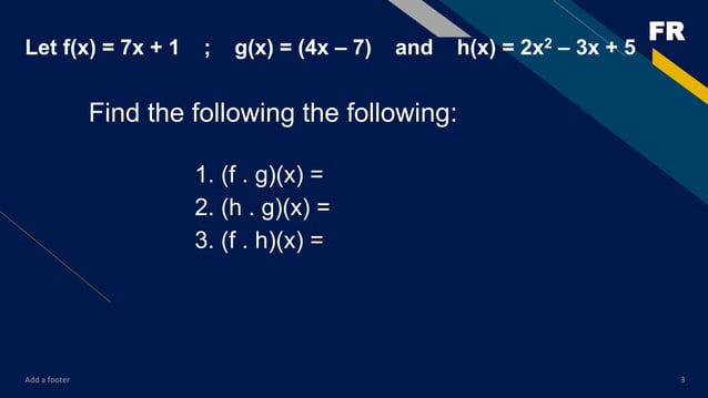 Multipying polynomial functions | PPT