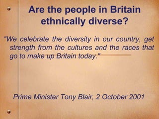 Multiracial britain | PPT