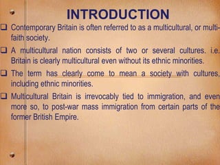 Multiracial britain | PPT