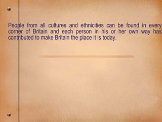 Multiracial britain | PPT