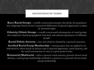 Multiracial presentation | PPTX